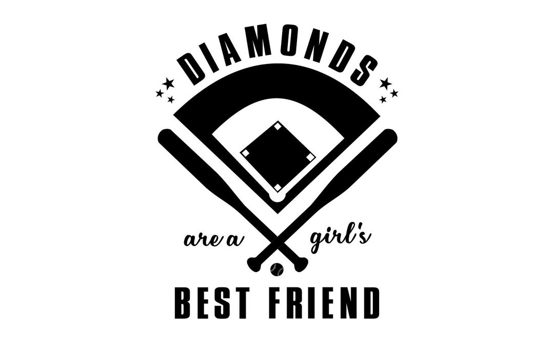 Diamonds Are a Girl's Best Friend SVG. - Etsy