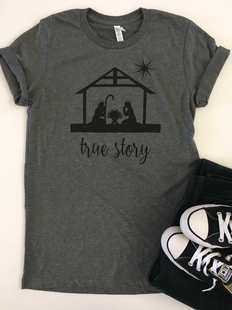 Christmas Tee. Christmas Shirt. Holiday Shirts. Christian Shirts ...
