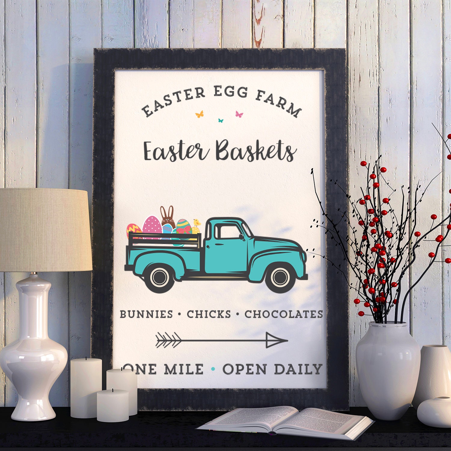 Easter Svg. Easter Truck Svg. Easter Decor. Easter Download SVG ...