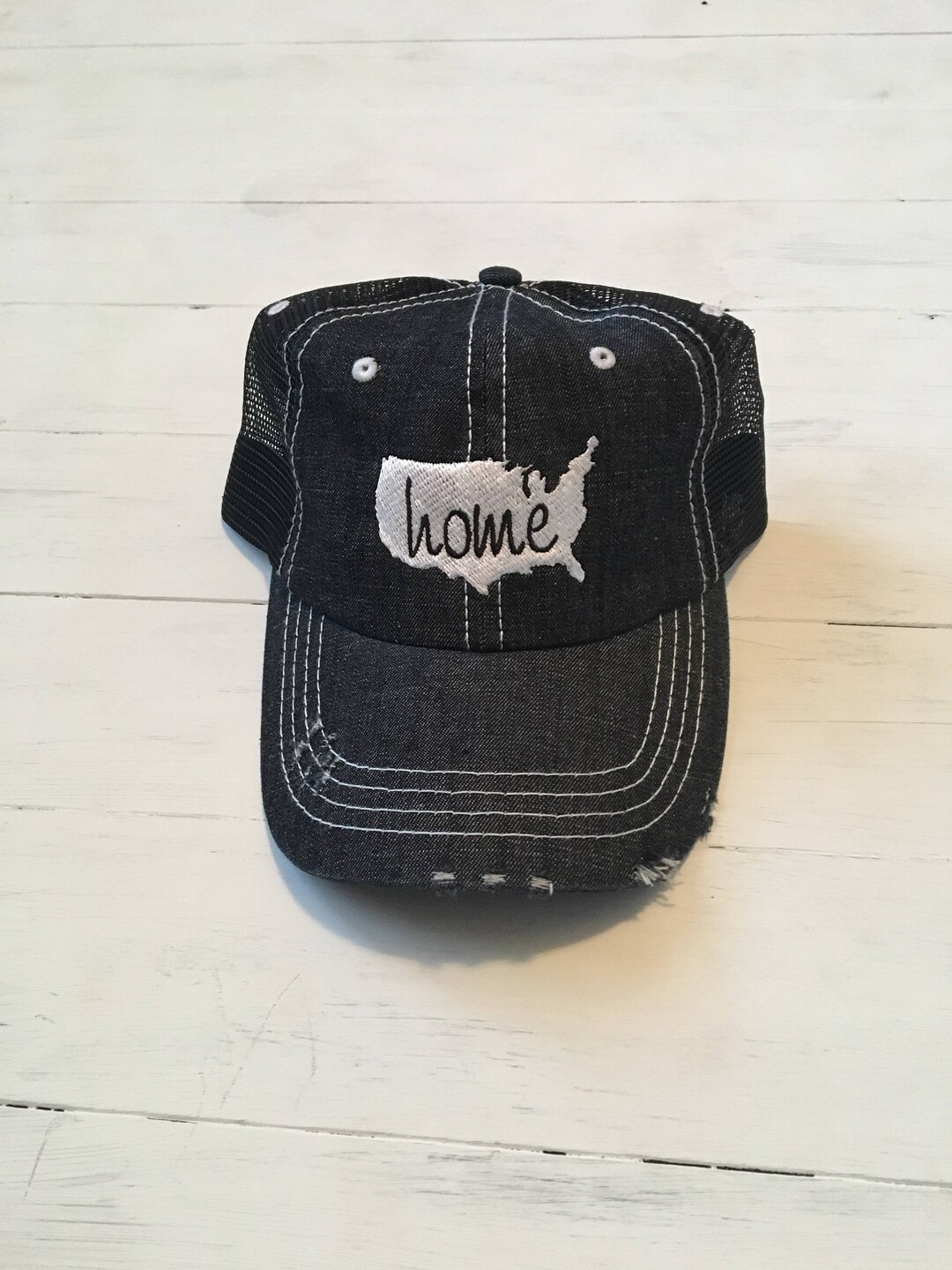USA. Patriotic Hat. Home Hat. 4th of July Hat. America Hat. State Home ...