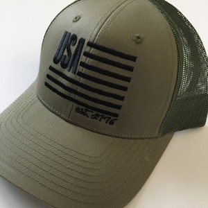 USA. Patriotic Hat. Home Hat. 4th of July Hat. America Hat. State Home ...