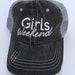 Girls Weekend. Girls Weekend Hat. Girls Night Out. Drinking Hat Womens ...