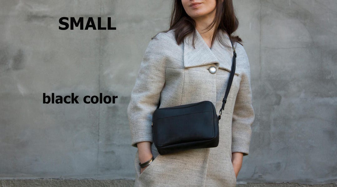 Small Basic Purse Women Crossbody Bag Wife Gift Idea Minimalist ...