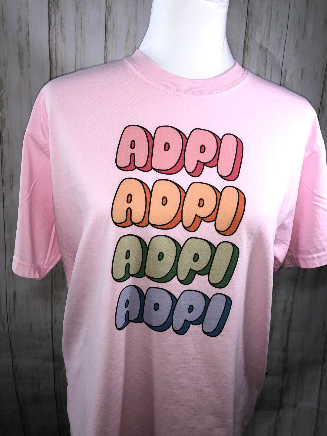 ADPI Multi Color Bubble T-shirt, Last 1 - Etsy