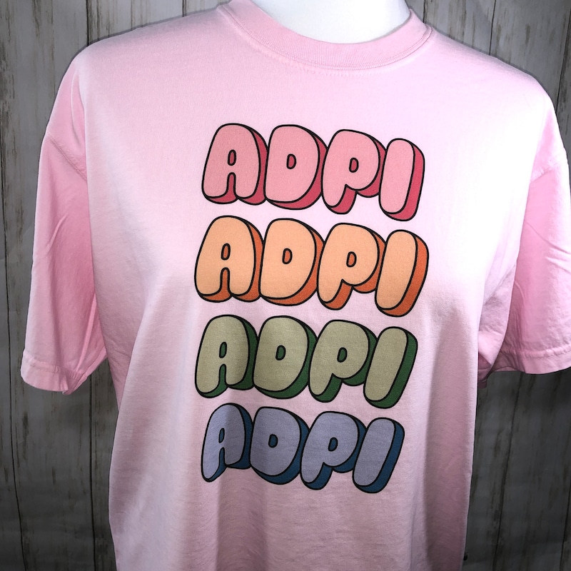 Pink Adpi Shirt - Etsy