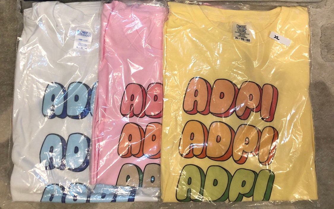 ADPI Multi Color Bubble T-shirt Last 1 - Etsy