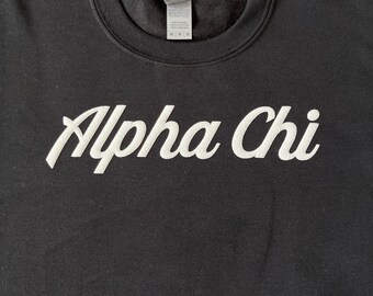 Alpha Chi Omega Sweatshirt - Etsy
