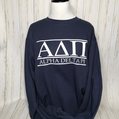 Sorority Alpha Delta Pi Wooden Ornament Sisters Ornament - Etsy