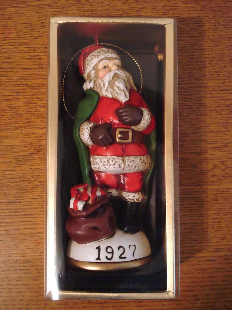 Memories of Santa Collection Circa 1927 confectionary Santa New in Box ...