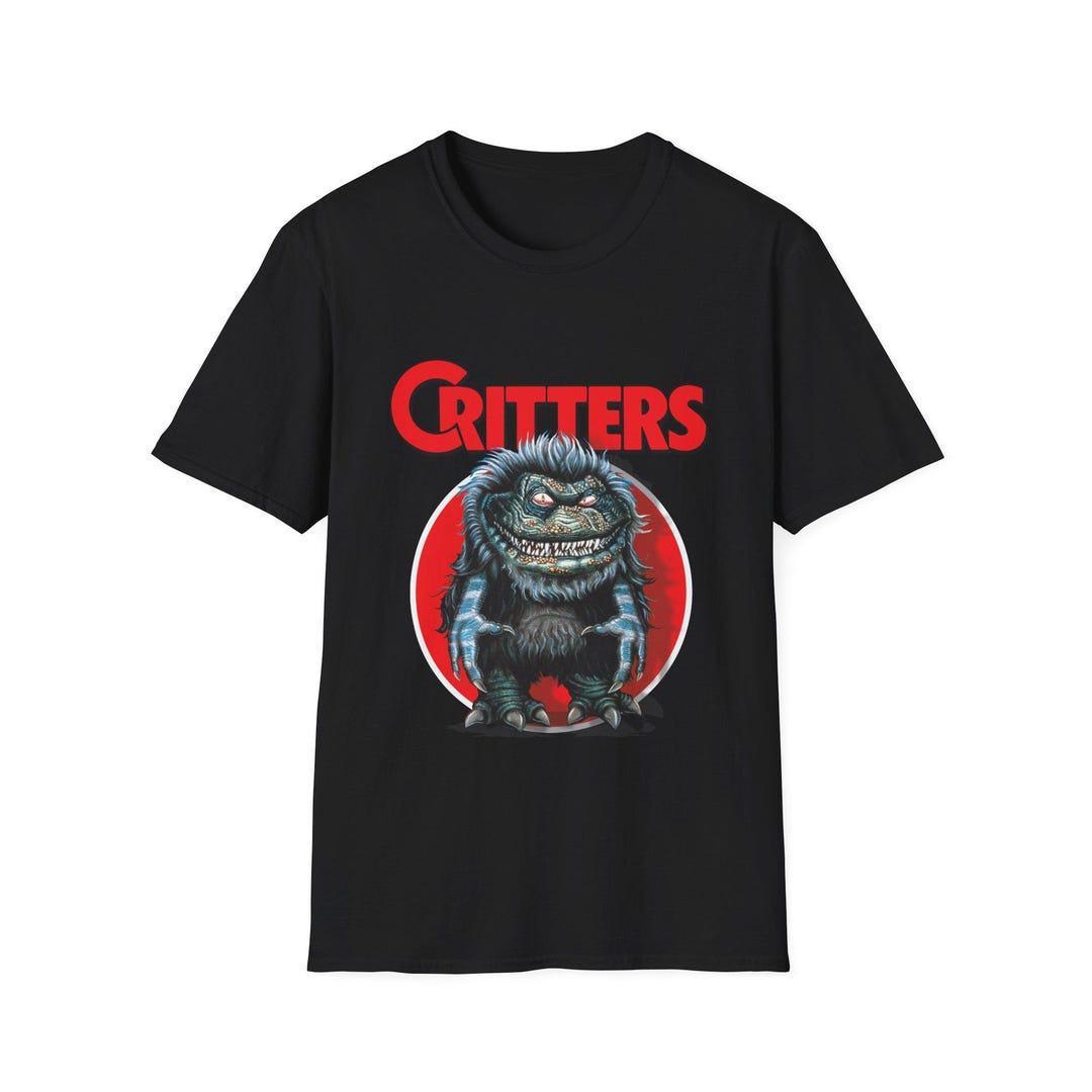 Critters Science Fiction Comedy Horror Unisex Softstyle T-shirt, Krites ...
