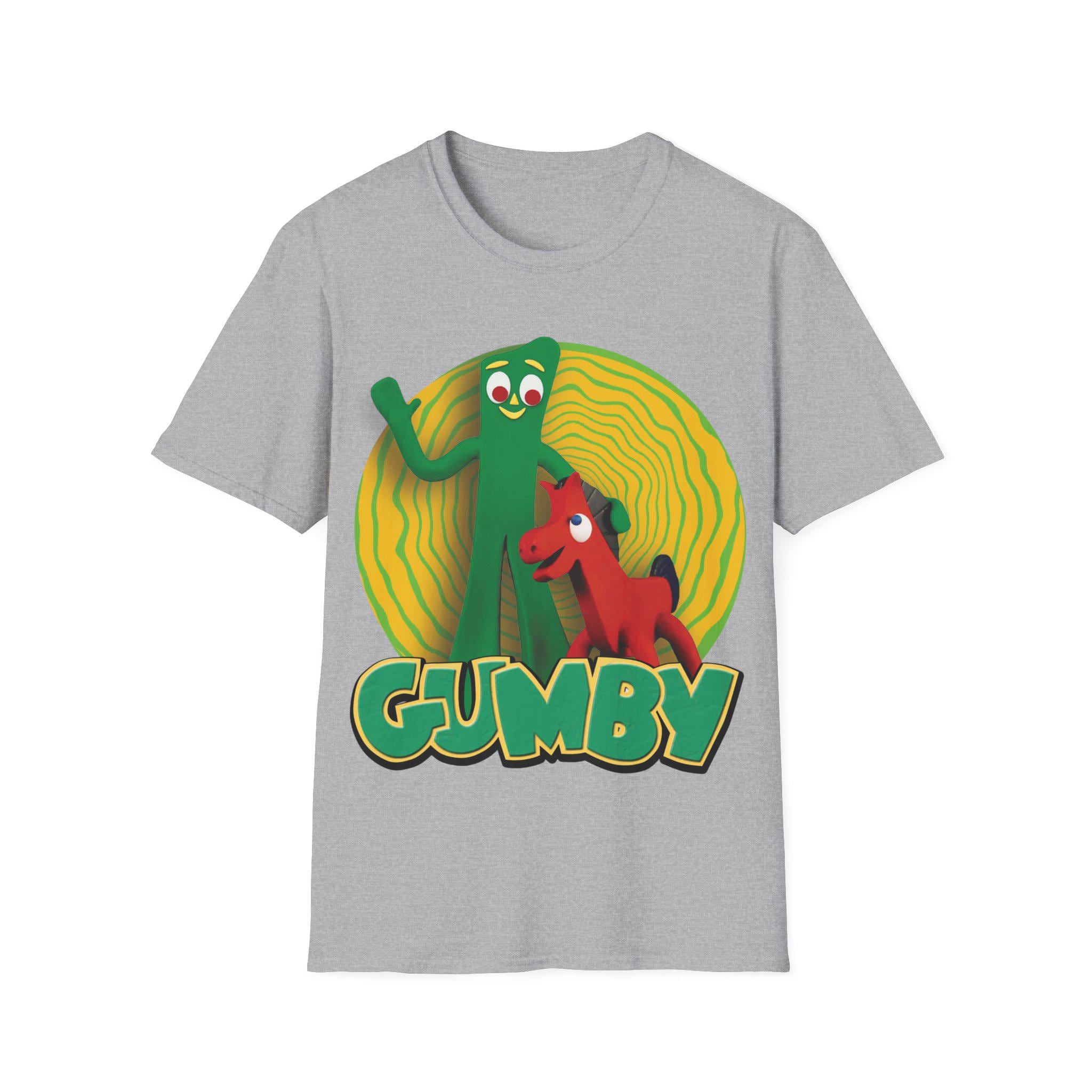 Gumby and Pokey Cartoon Shirt Retro Unisex Softstyle T-shirt - Etsy