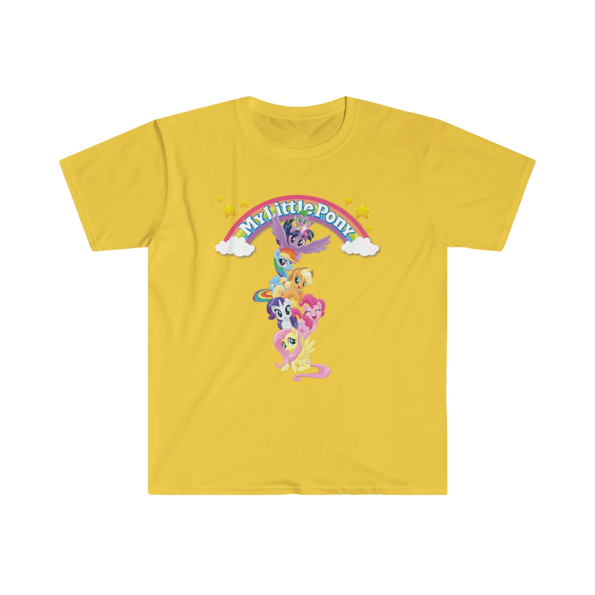 My Little Pony Retro Style Unisex Softstyle T-shirt - Etsy