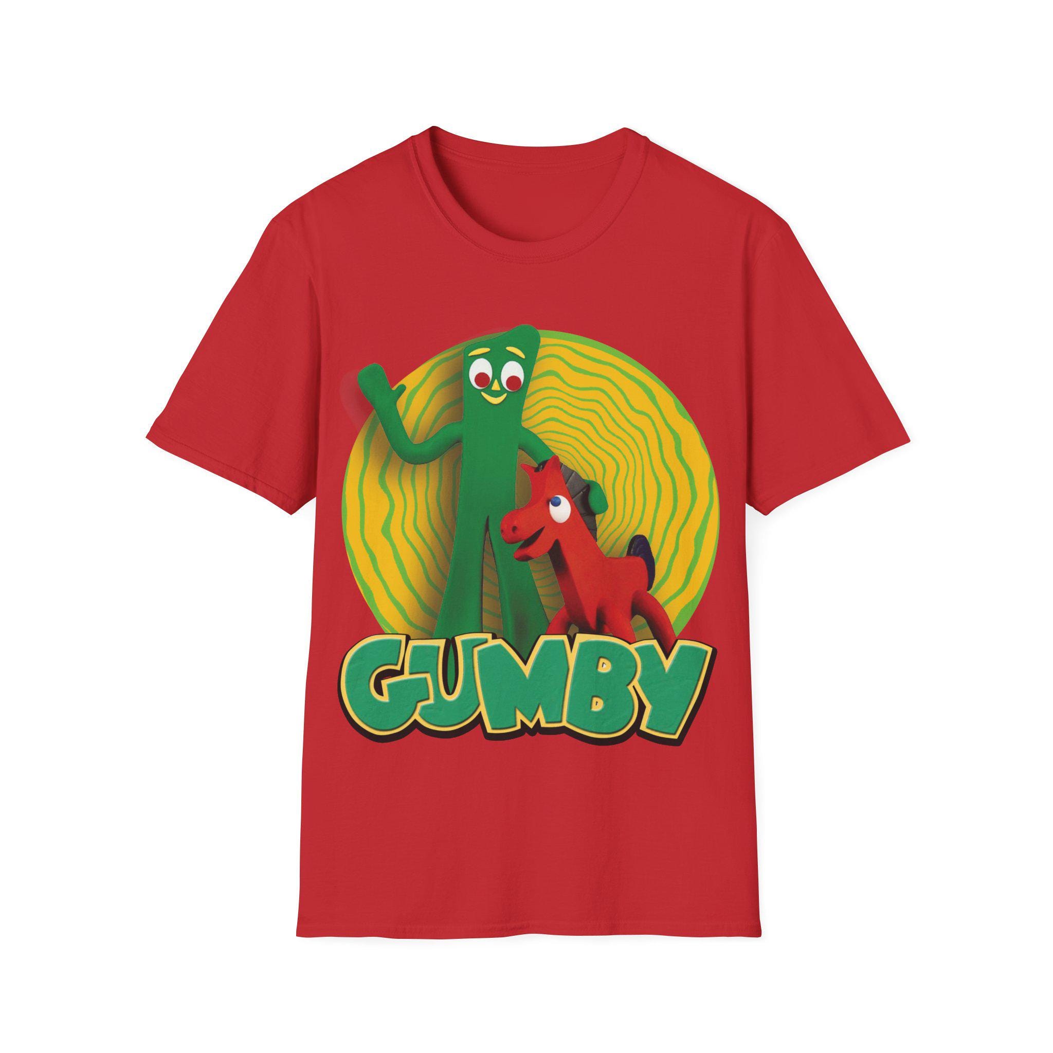 Gumby and Pokey Cartoon Shirt Retro Unisex Softstyle T-shirt - Etsy