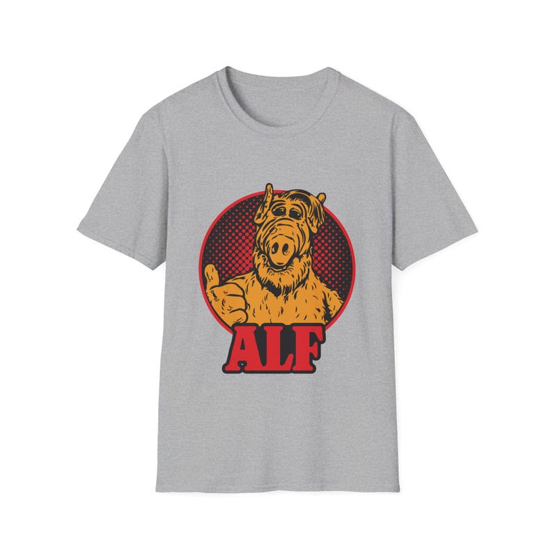 90s Retro Style ALF Character TV Show Unisex Softstyle T-shirt, Alien ...