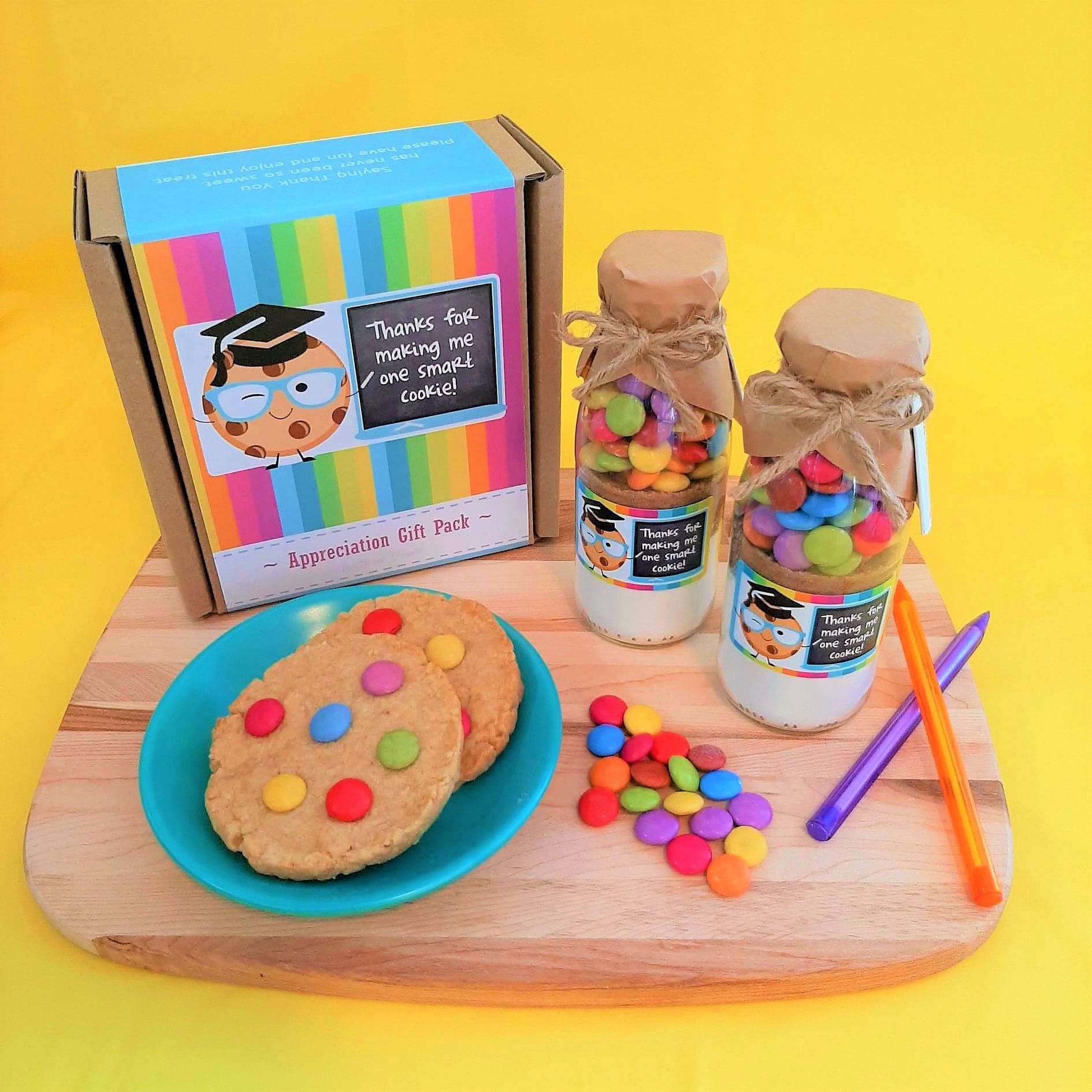 SMART Teacher Cookie Mix Gift Pack Gift for Teacher Teacher - Etsy