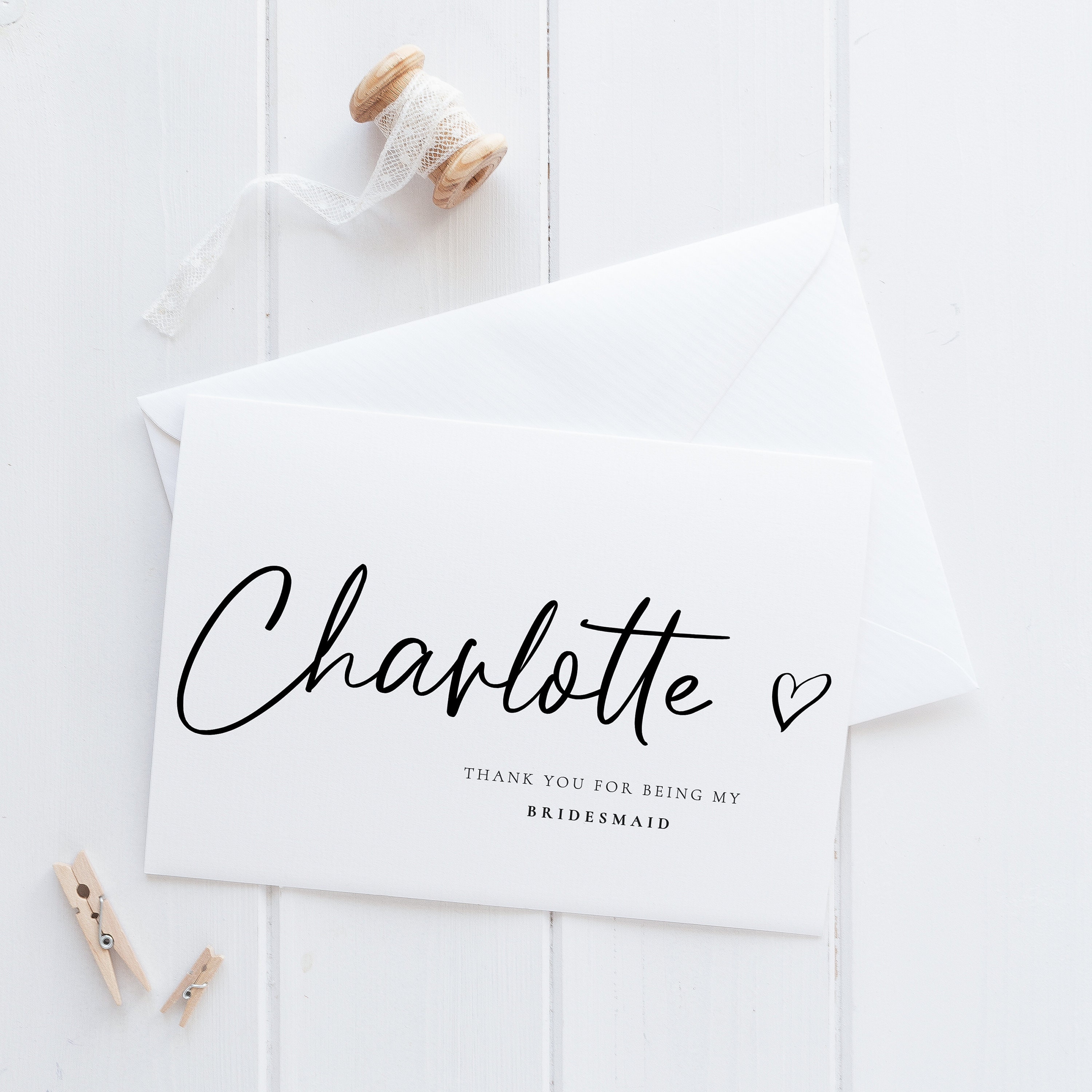 Thank You Notes Bridesmaids - Etsy Thank You Notes Bridesmaids - Etsy