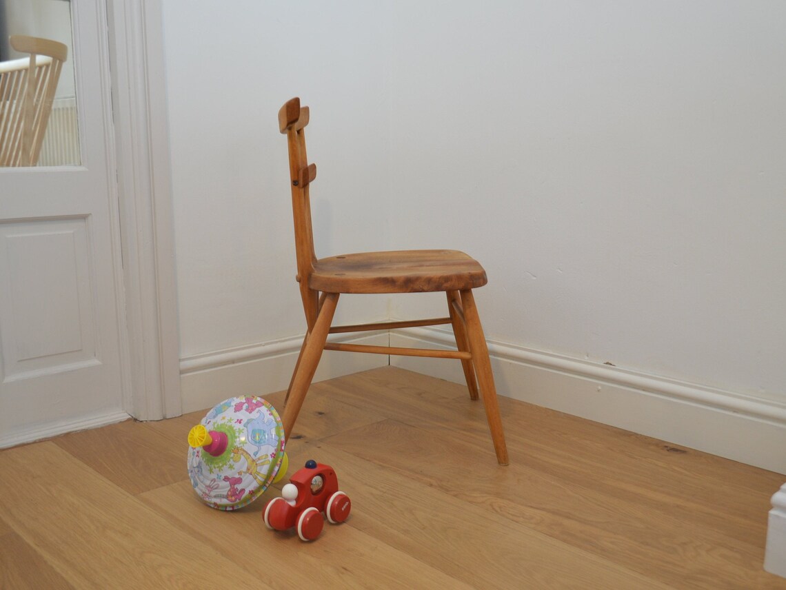Ercol Child Chair Ercol Stackable Childs Chair Nursery Chair - Etsy