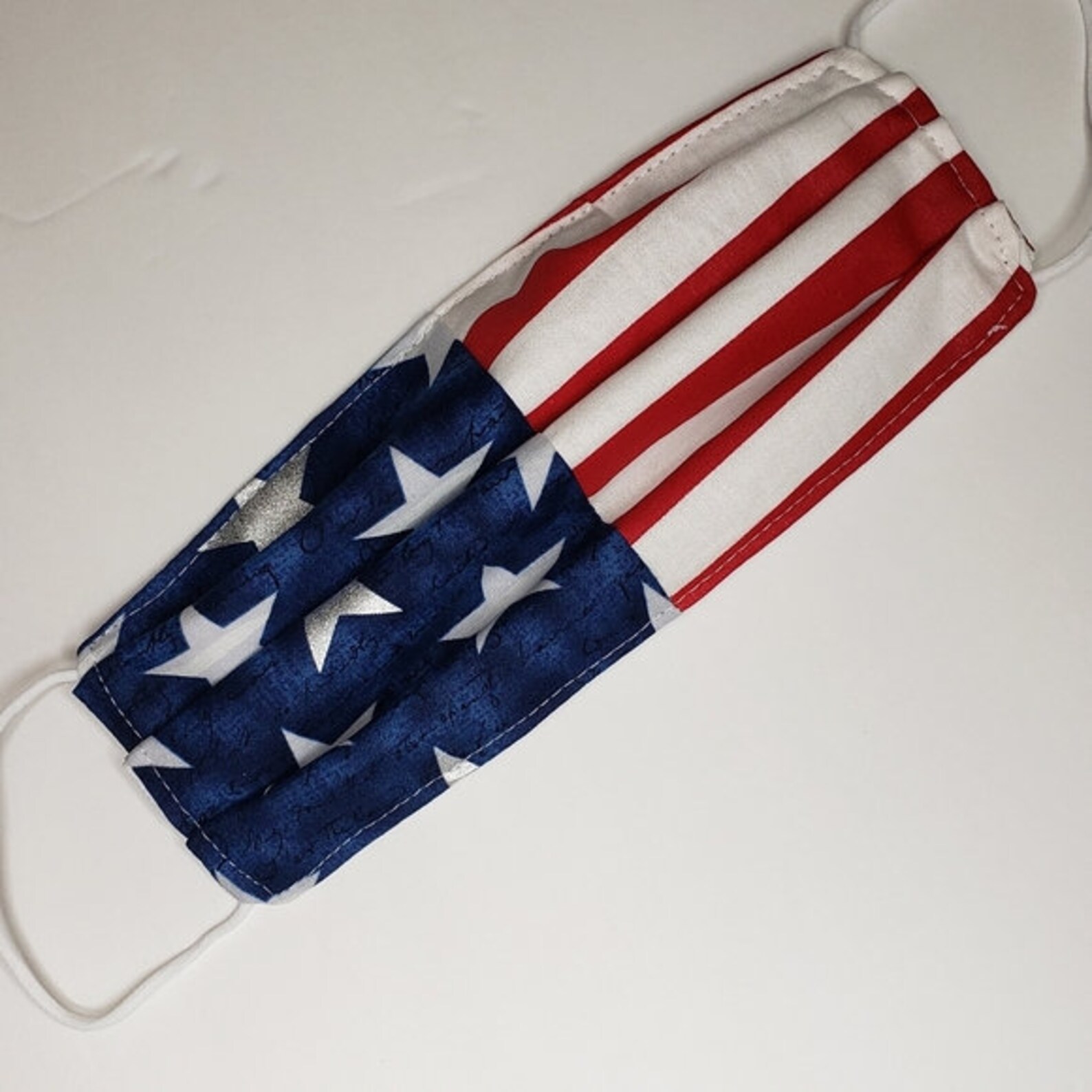 Patriotic American Flag Mask Double Layer Face Mask Soft | Etsy