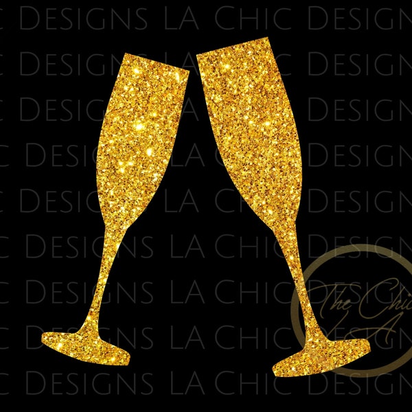 Glitter Glasses - Etsy