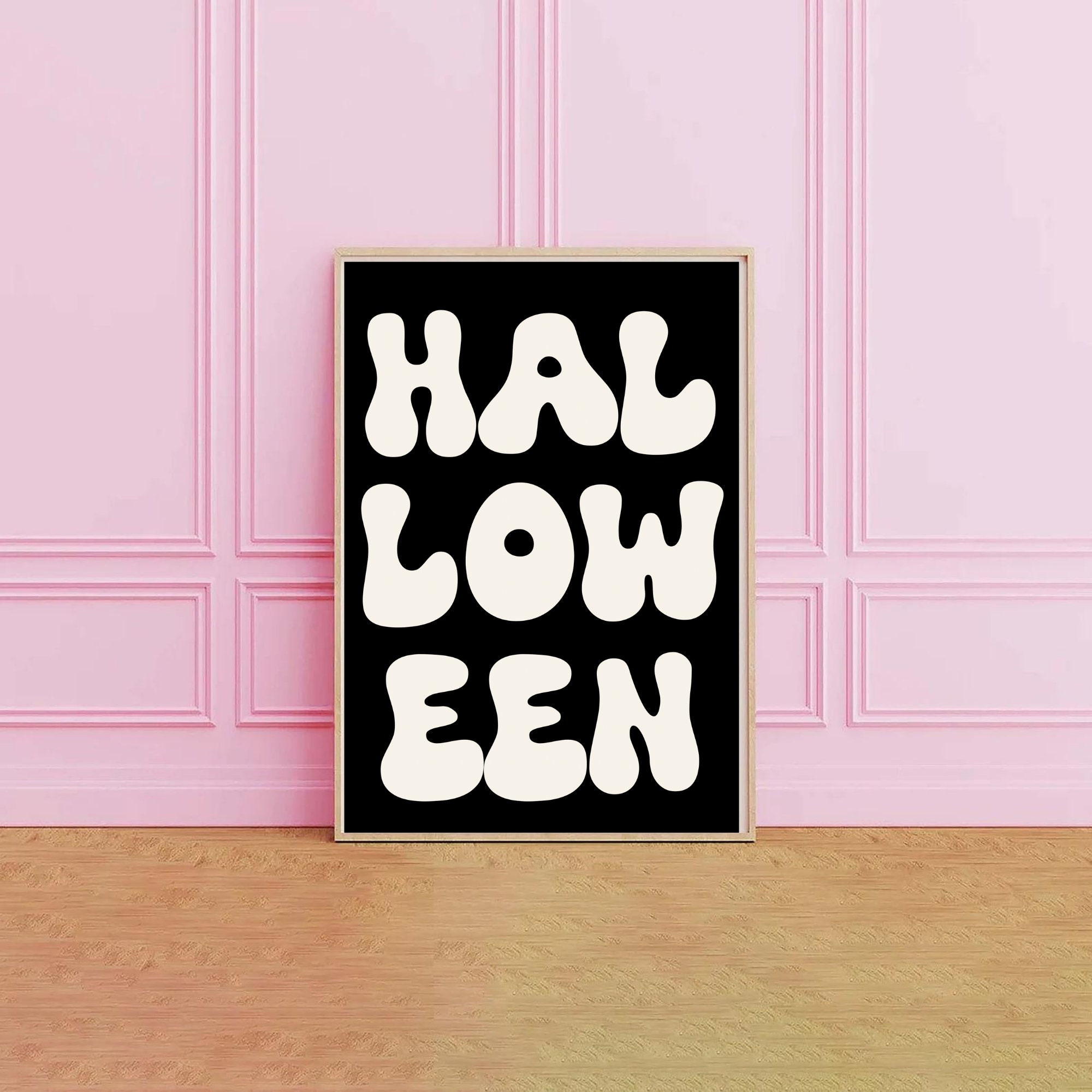 Set of THREE Printables | Fall Poster | Living Room Decor | Halloween ...