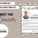 Meet the Teacher | Back to School | Template | Instant Download ...