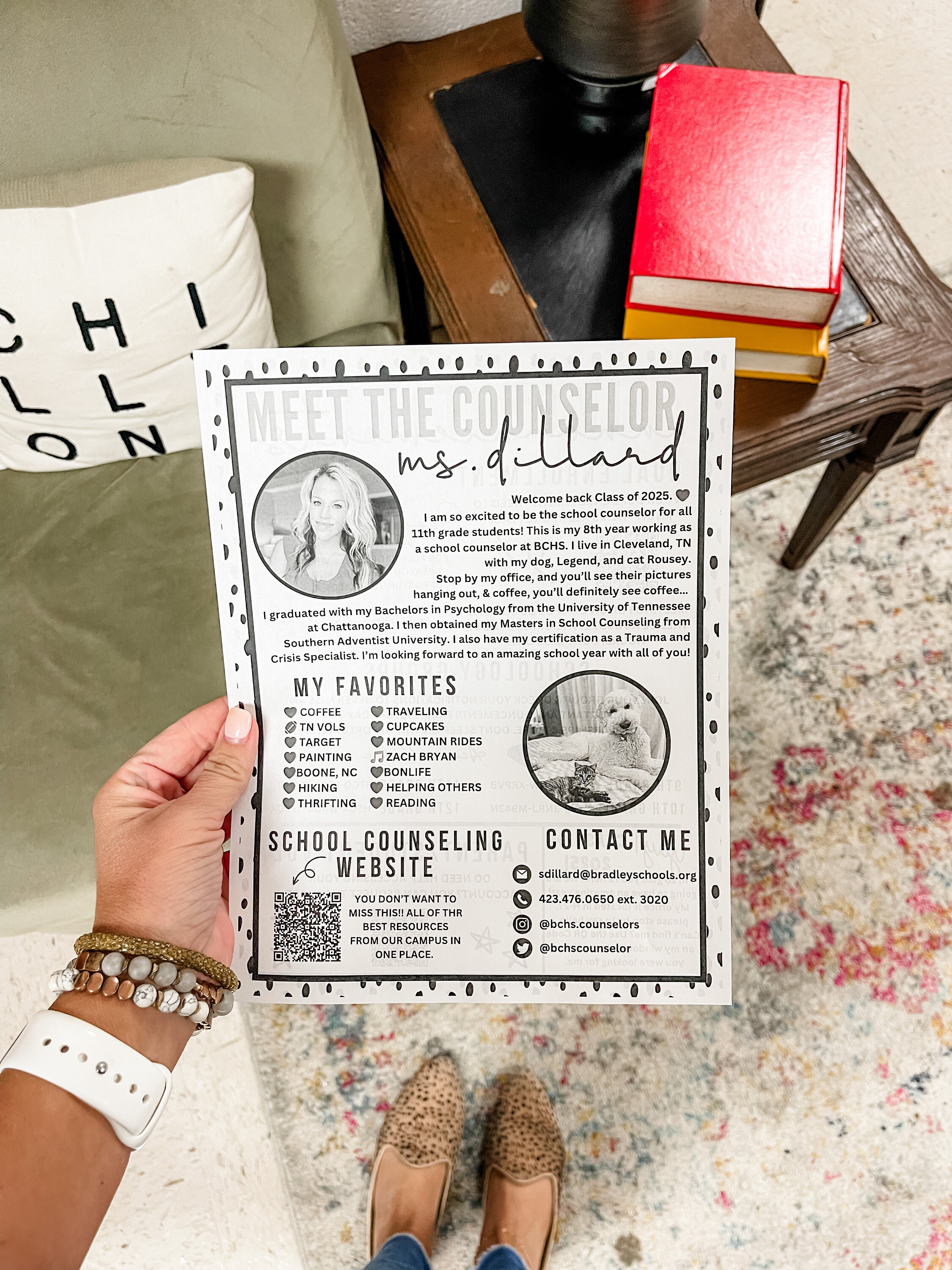 Meet the Counselor | School Counselor | Back to School | Template ...