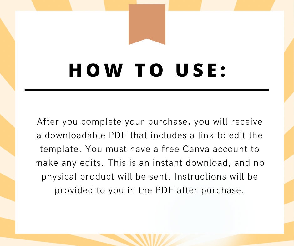 Meet the Teacher | Back to School | Template | Instant Download ...