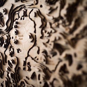 3D Hyrule Map, the Legend of Zelda: Breath of the Wild Map, Handmade ...