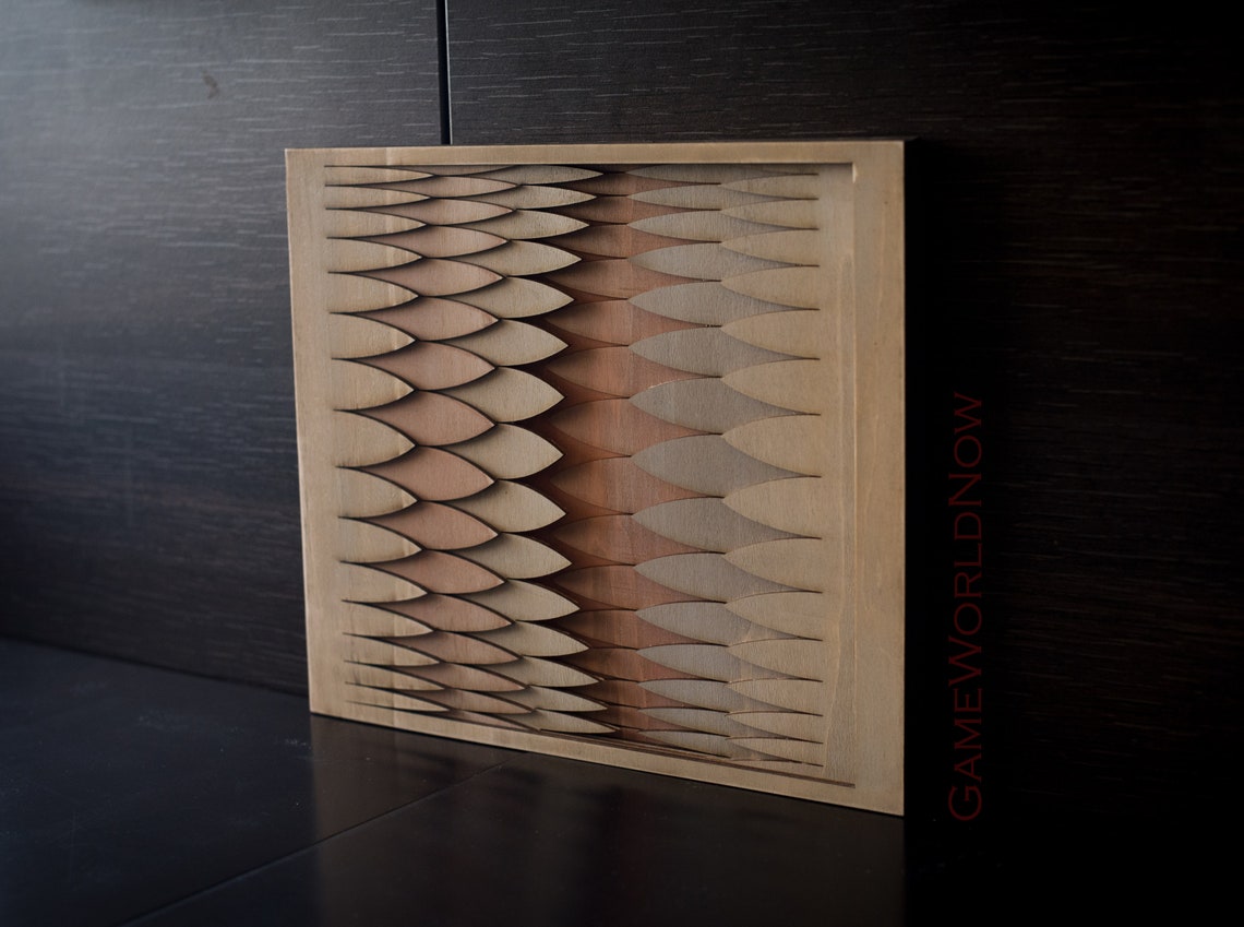 Multi-Layer Wooden Wall Art Multilayered laser cut panel | Etsy