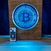 BITCOIN LAMP, Led Lamp, Handmade Bitcoin Lamp, Wooden Lamp, Original ...