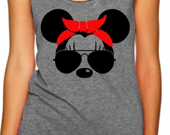 Minnie mouse bandana | Etsy