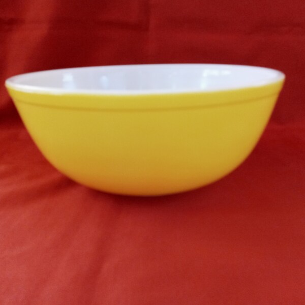 Yellow Mixing Bowl - Etsy