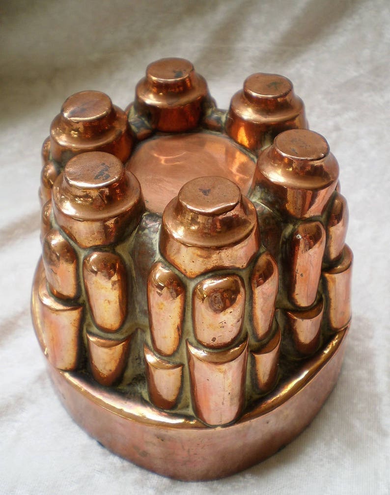 Antique English Copper Pudding Chocolate Mold Turret Design-1800's - Etsy