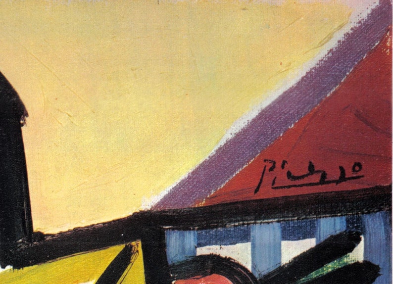 PICASSO 1946 Lithograph COA Nature Morte, 1945. Pablo Picasso Rare Art ...