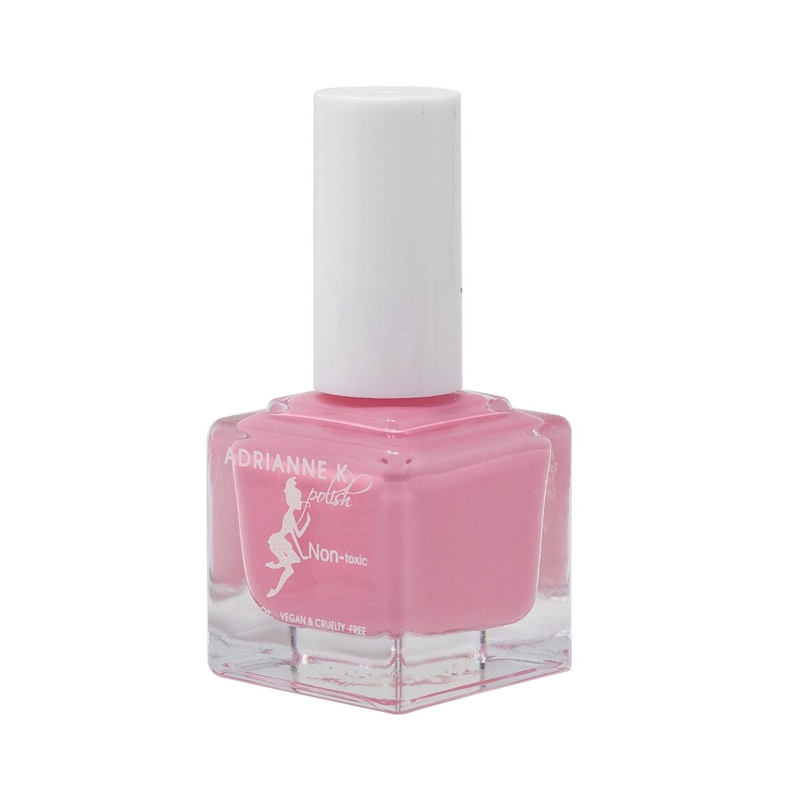 Adrianne K Nontoxic 10 Free Opaque Pink Nail Polish Liz 51 Etsy