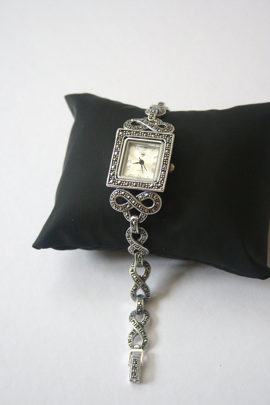 Marcasite Watch 925 Sterling Silver Bohemian Watches for Women - Etsy