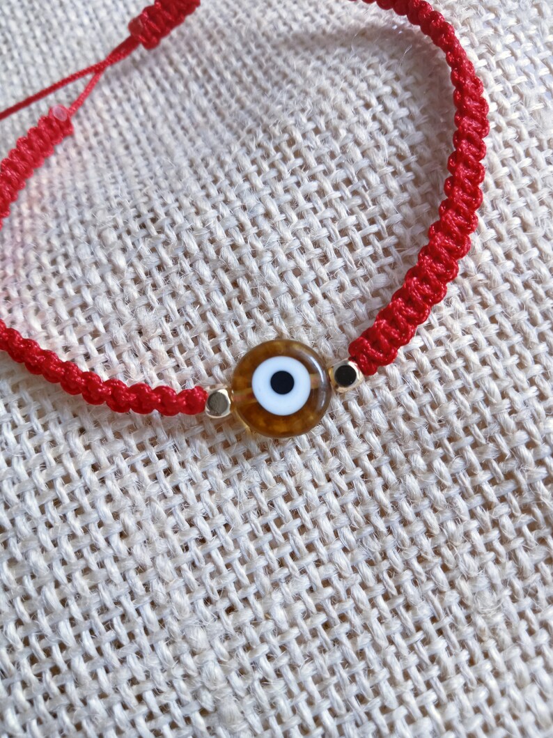 Evil Eye Red String Bracelet Mal De Ojo for Protection Womens - Etsy