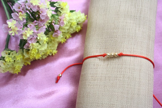 Red String Bracelet Bracelet Couples for Protection - Etsy