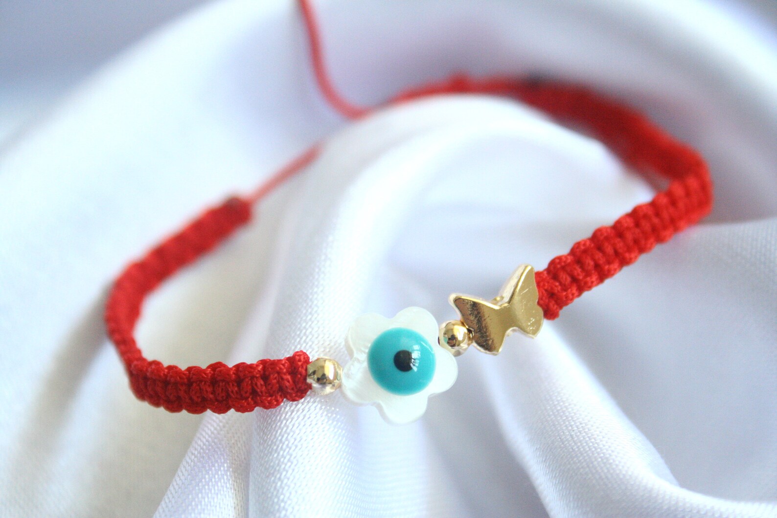Red String Evil Eye Bracelet for Protection Womens Jewelry Red ...