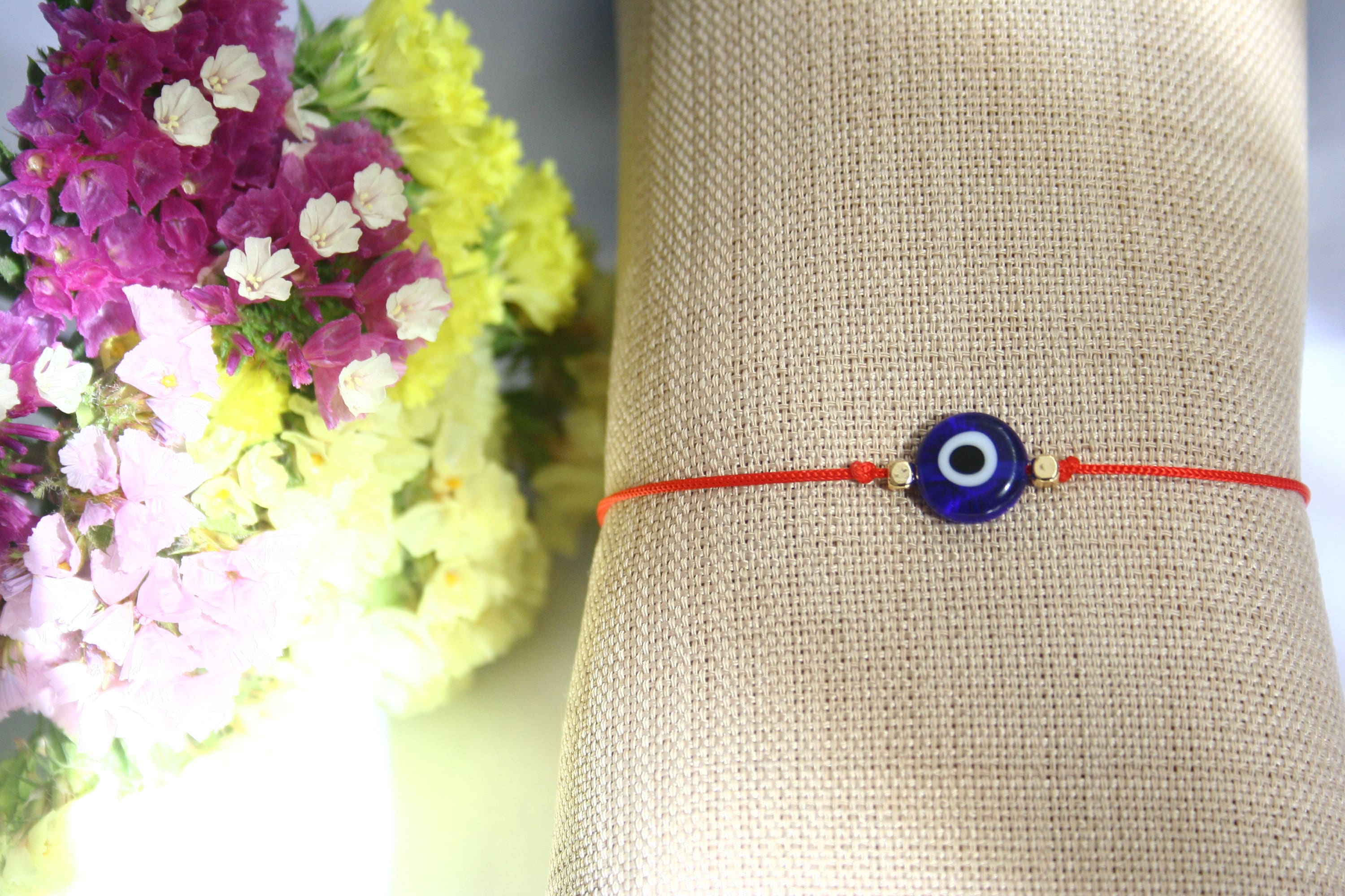 Evil Eye Red String Bracelet Red Thread Bracelet Evil Eye - Etsy