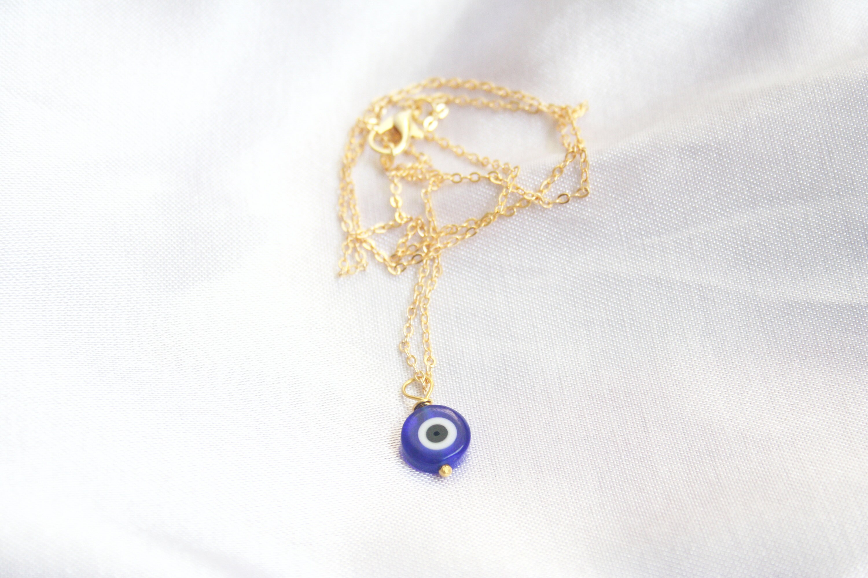 Evil Eye Necklace Evil Eye Handmade Beaded Necklace Evil Eye - Etsy
