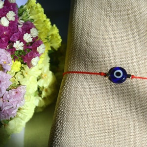 Evil Eye Red String Bracelet, Red Thread Bracelet, Evil Eye Jewelry ...