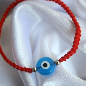 Red String Evil Eye Bracelet, Red String Bracelet for Protection Womens ...