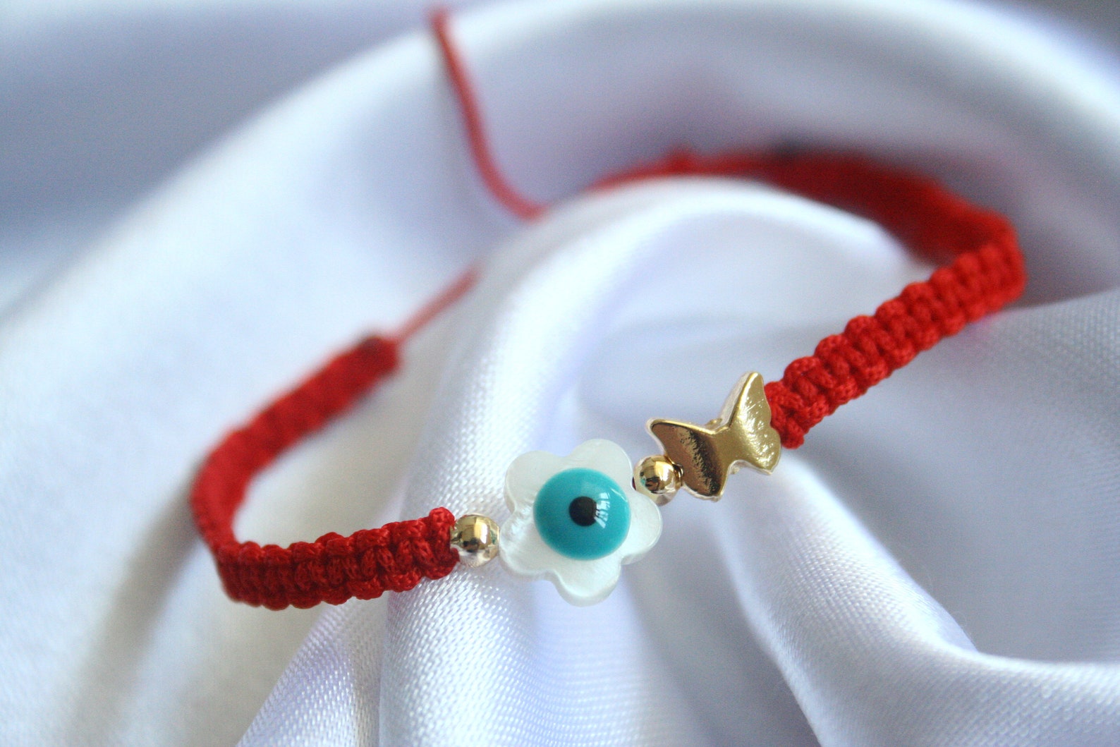 Red String Evil Eye Bracelet for Protection Womens Jewelry Red ...