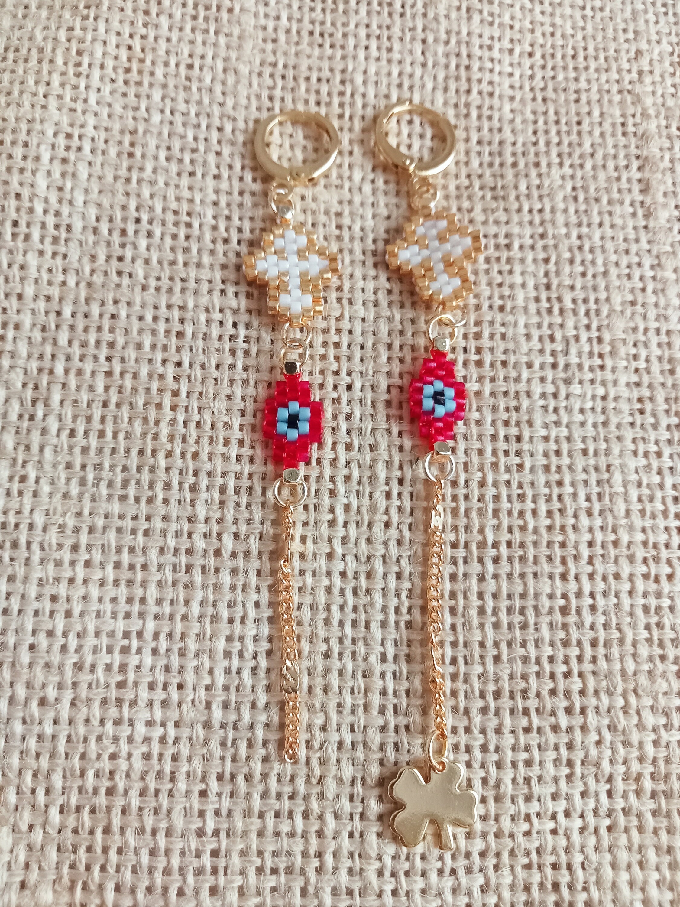 Miyuki Cross Earrings, Miyuki Earrings - Religious Jewelry for ...