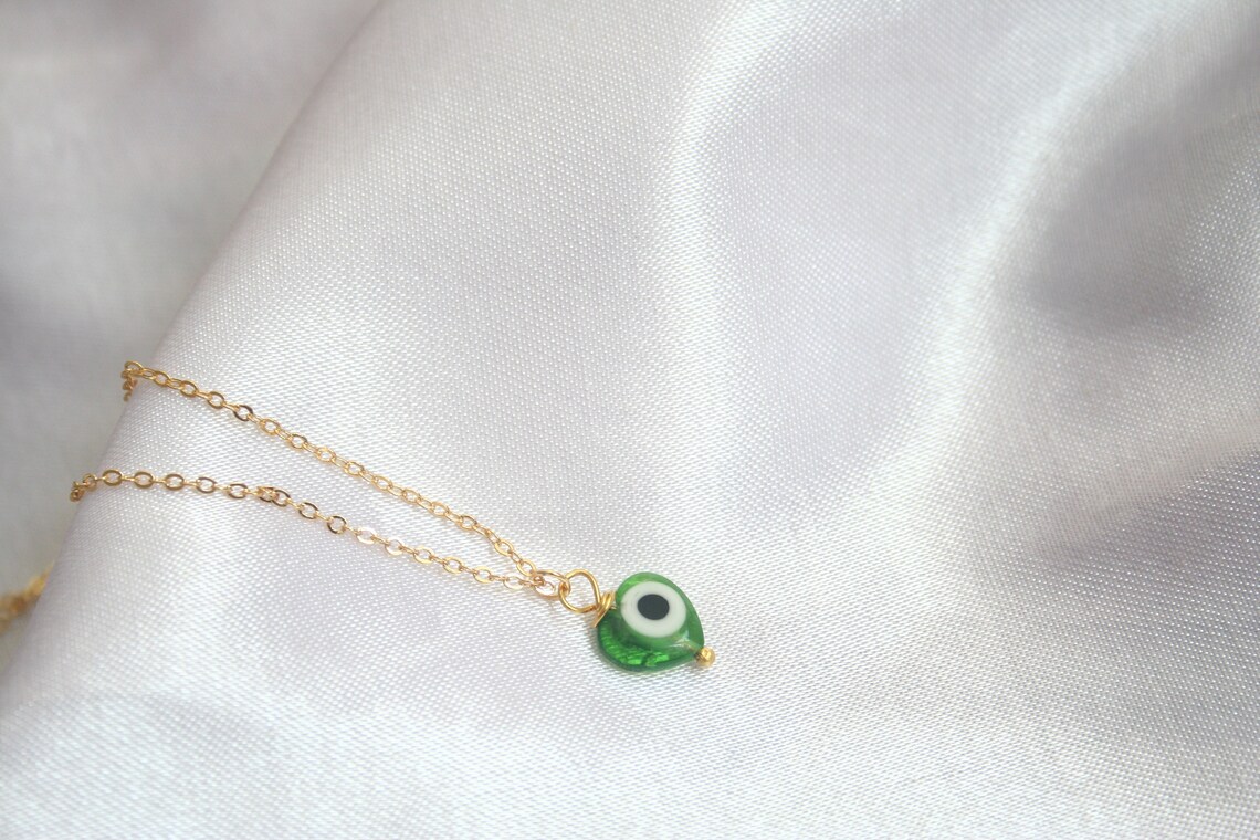 Evil Eye Necklace Evil Eye Handmade Beaded Necklace Evil Eye - Etsy
