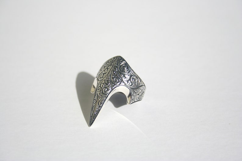 Man Ring Archer Mens Ring 925 Sterling Silver Archer Ring for Men ...