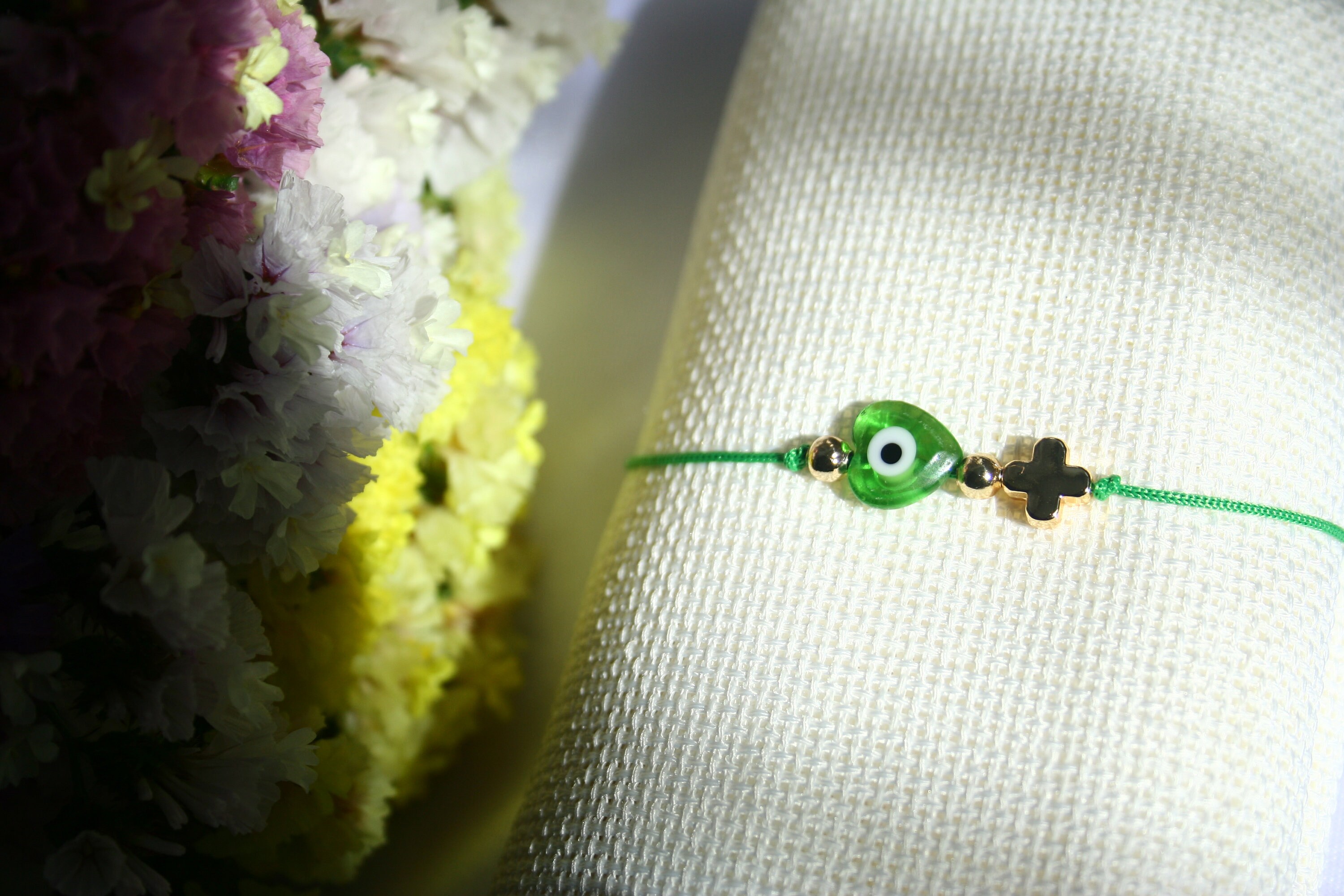 String Evil Eye Bracelet, Red String Bracelet for Protection Womens ...