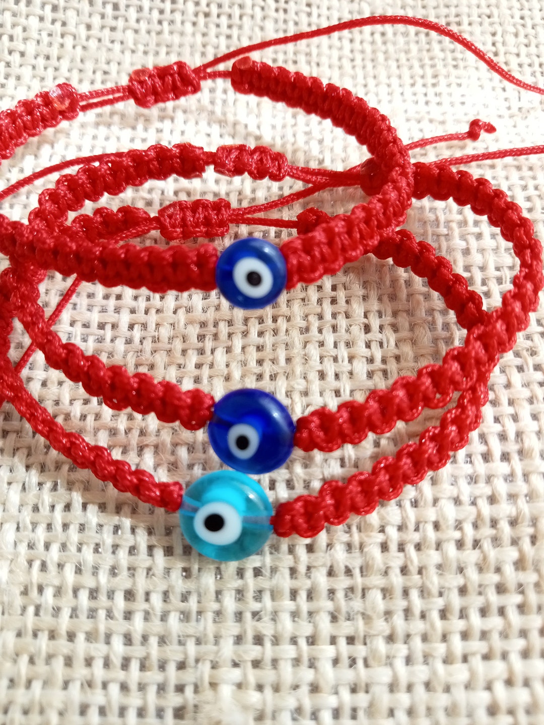 Evil Eye Red String Anklet for Babies Red Thread Anklet Evil - Etsy