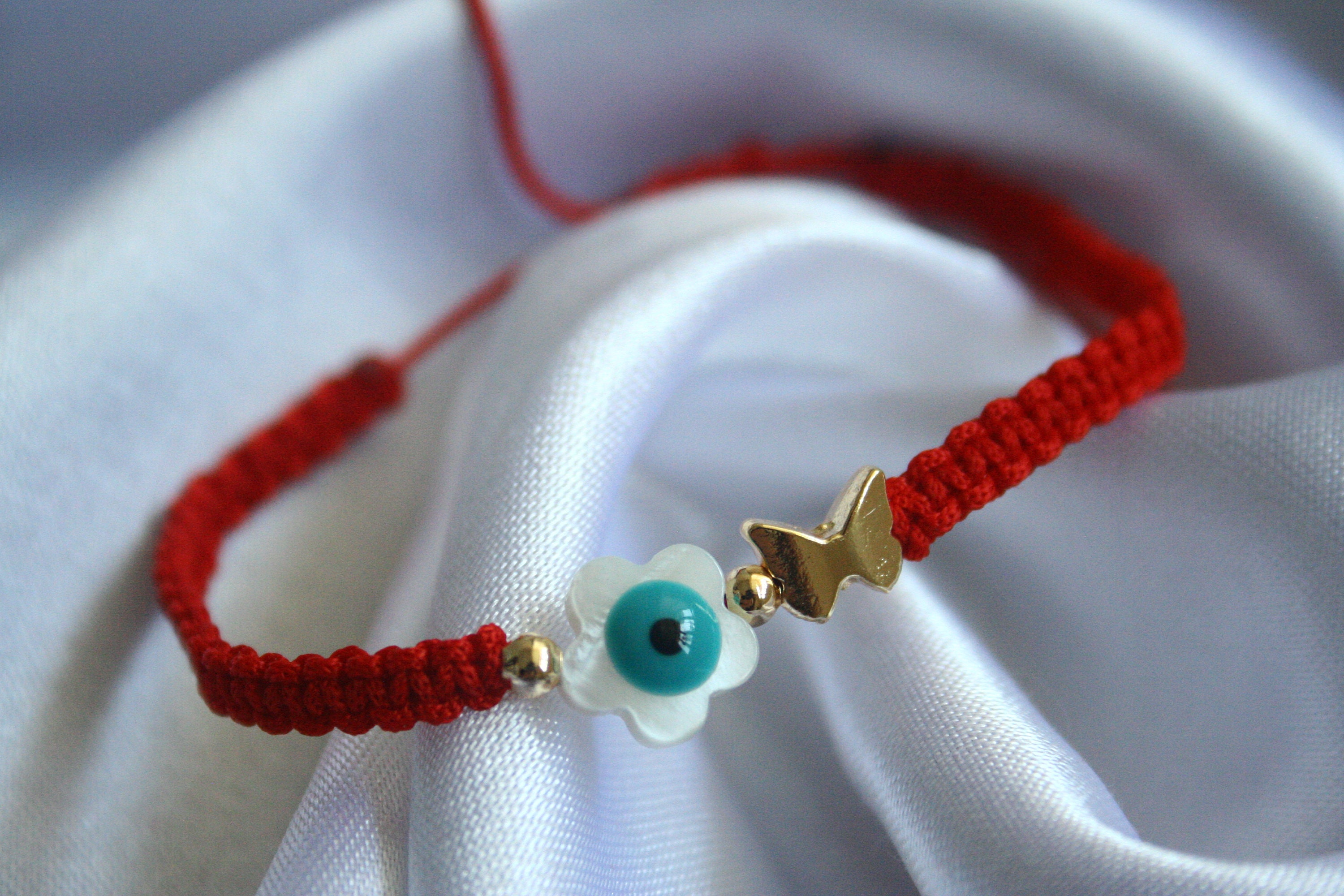 Red String Evil Eye Bracelet for Protection Womens Jewelry Red ...
